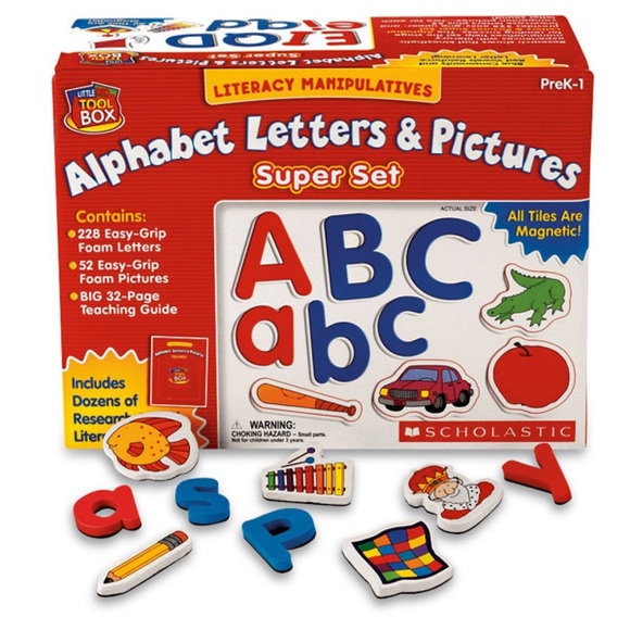 Scholastic | Other | Scholastic Alphabet Little Red Tool Box Alphabet ...
